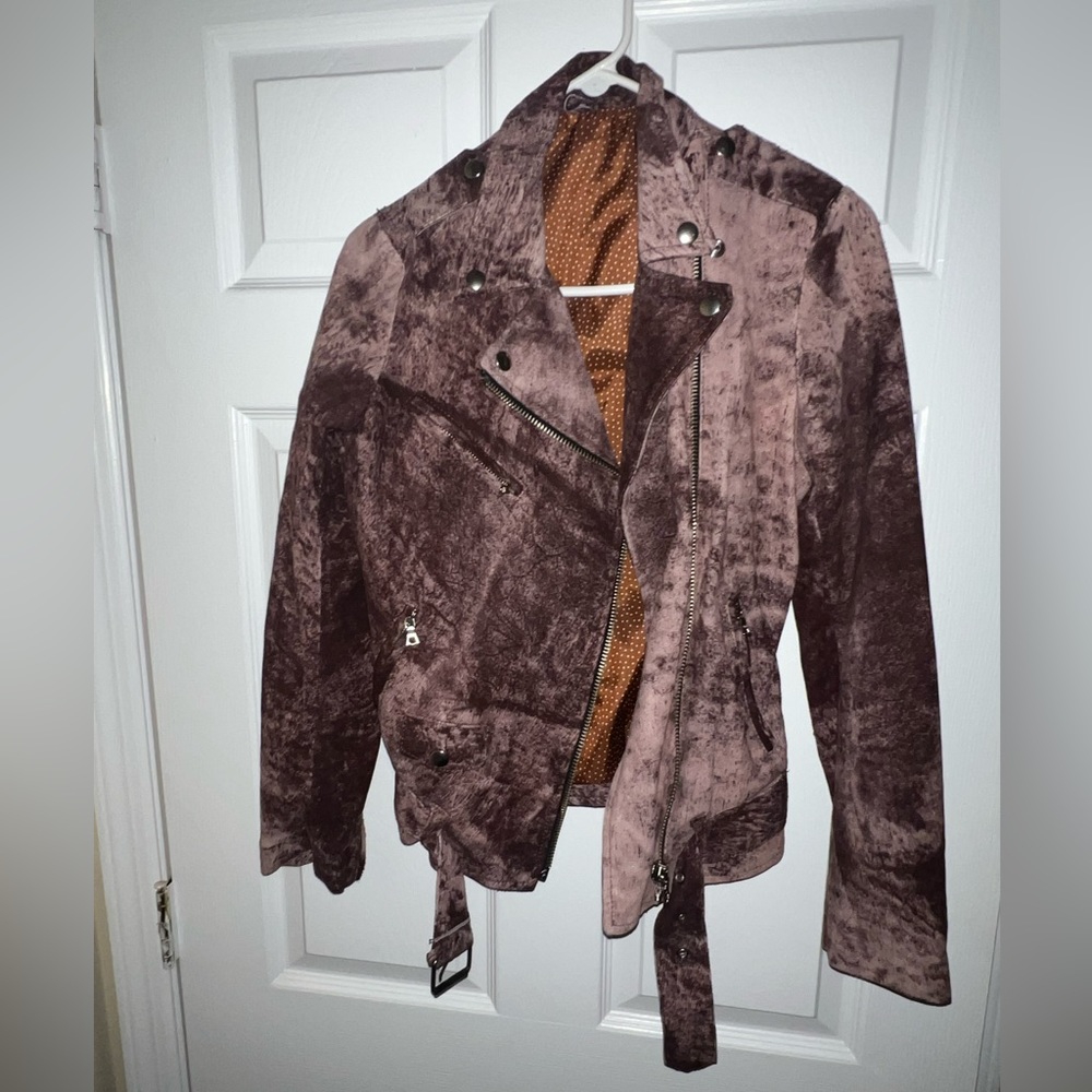 Inside Out Leather Jacket From Italy - Gem